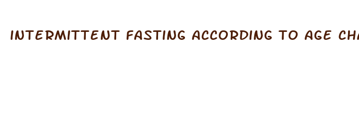 Intermittent Fasting According To Age Chart - Fuyao Glass America